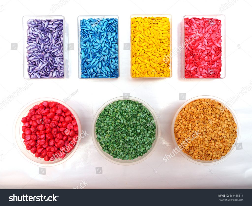stock-photo-seed-coating-technology-seed-colors-seed-treatment-corn ...